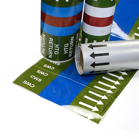 Identification tapes for pipework systems | The Insulation Shop